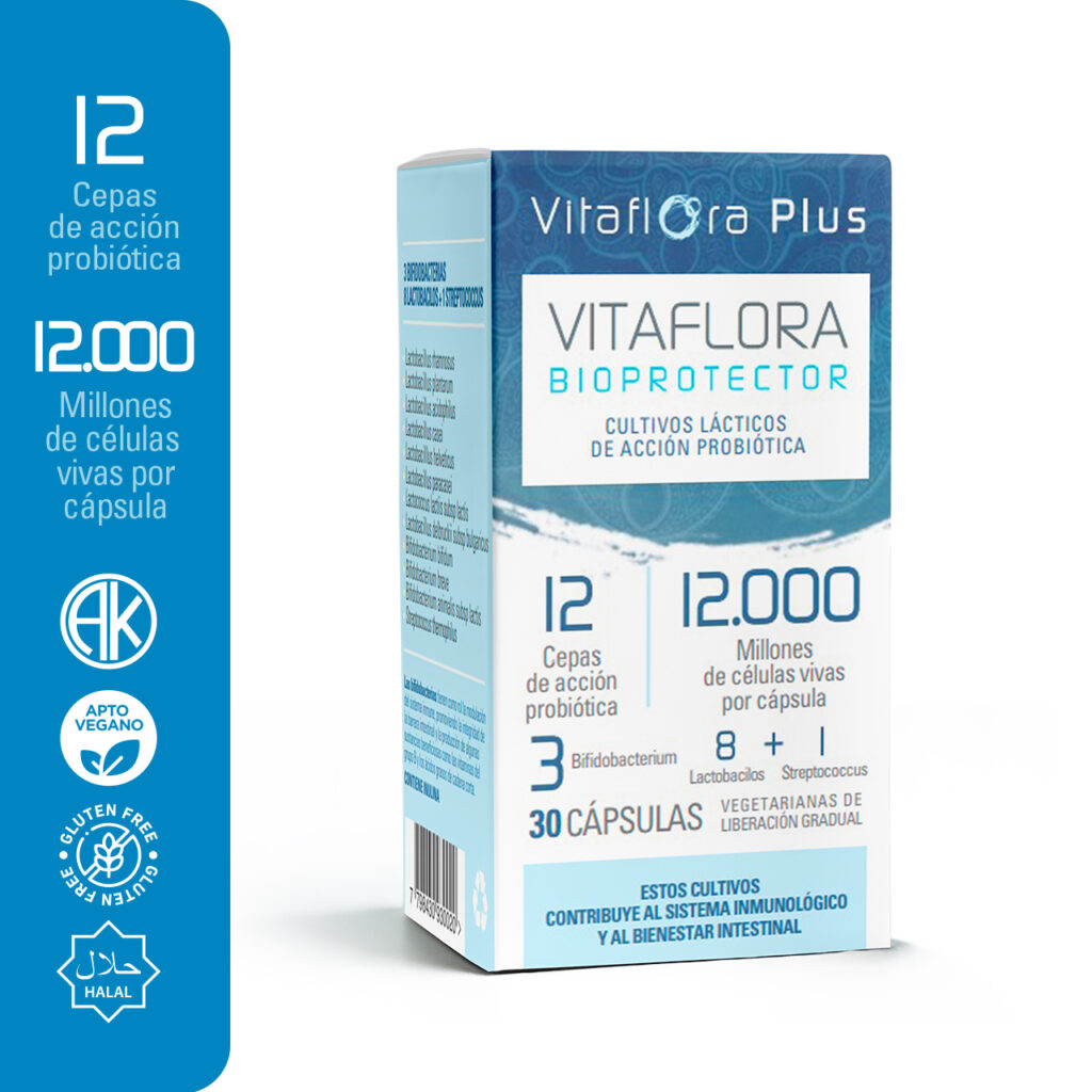 Vitaflora Plus Bioprotector x 30 Comp. – PROBIOTICOS ARGENTINA